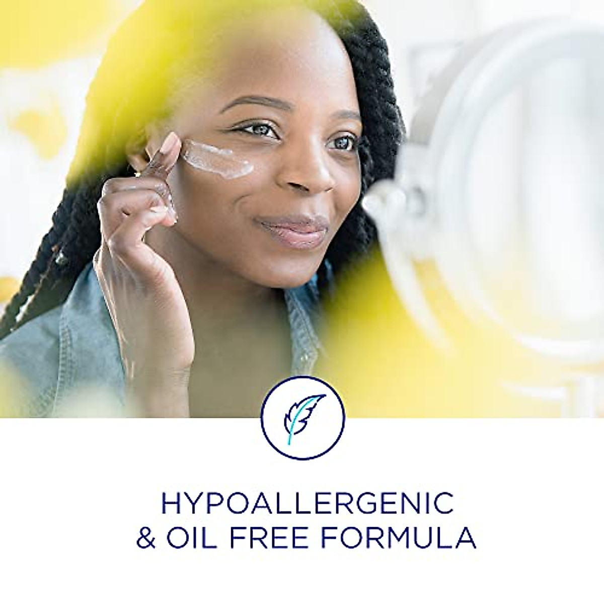 Coppertone Face Sunscreen SPF 50, Oil Free Sunscreen for Face, Water Resistant SPF 50 Sunscreen Face Lotion, Travel Size Sunscreen, 3 Fl Oz Tube