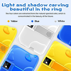 VINGVO Reading Tablet, Octa Core CPU Blue 7 Inch Tablet 5G WiFi for Study (Blue)