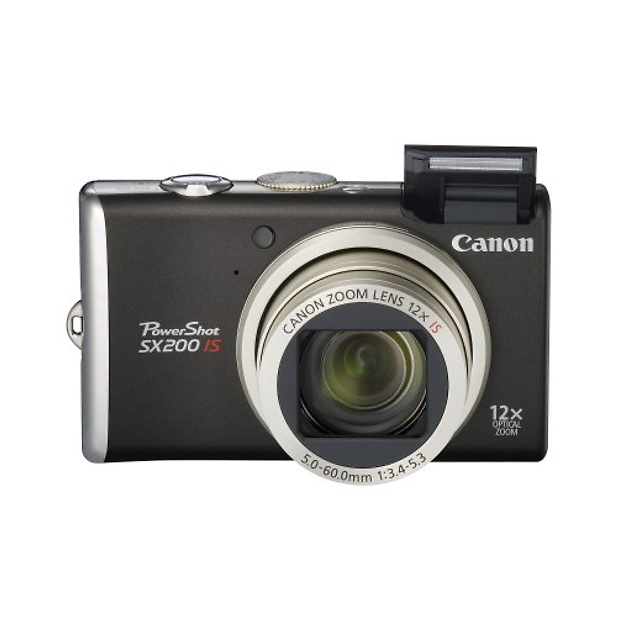 Canon PowerShot SX200IS 12 MP Digital Camera with 12x Wide Angle Optical Image Stabilized Zoom and 3.0-inch LCD (Black)