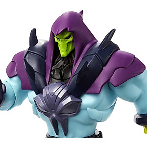 He-Man And The Masters Of The Universe Skeletor Large Figure With Accessory Inspired By MOTU Netflix Animated Series, 8.5-In Collectible Toy For Kids Ages 4 Years & Older