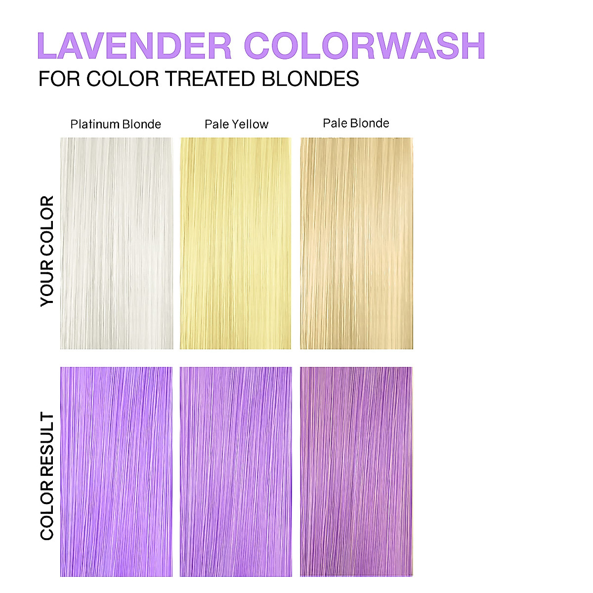 Celeb Luxury Viral Colorwash, Professional Semi-Permanent Hair Color Depositing Shampoo, Pastel Lavender, 8.25 Fl Oz (Pack of 1)