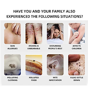 Flea Trap 2 Pack Flea Light Trap Indoor with 8 Glue Discs 6 Light Bulbs, Pest Control, Natural Insect Trap, Non-Toxic, Odorless Safe for Family (Pearl White)