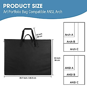 ZKOO Large Size Art Portfolio (BLUE-2X)