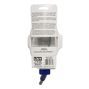 LIXIT Chew Proof Glass Water Bottle 16oz