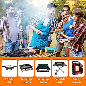 Ximoon F273704 Propane Hose Compatible with Mr. Heater Big Buddy Series Hose Assembly for Many Indoor/Outdoor Portable Propane Appliances, 10-ft