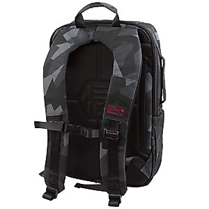 HEX Technical Water Resistant Backpack with Wireless Charger Pocket fits up to 16" Laptop