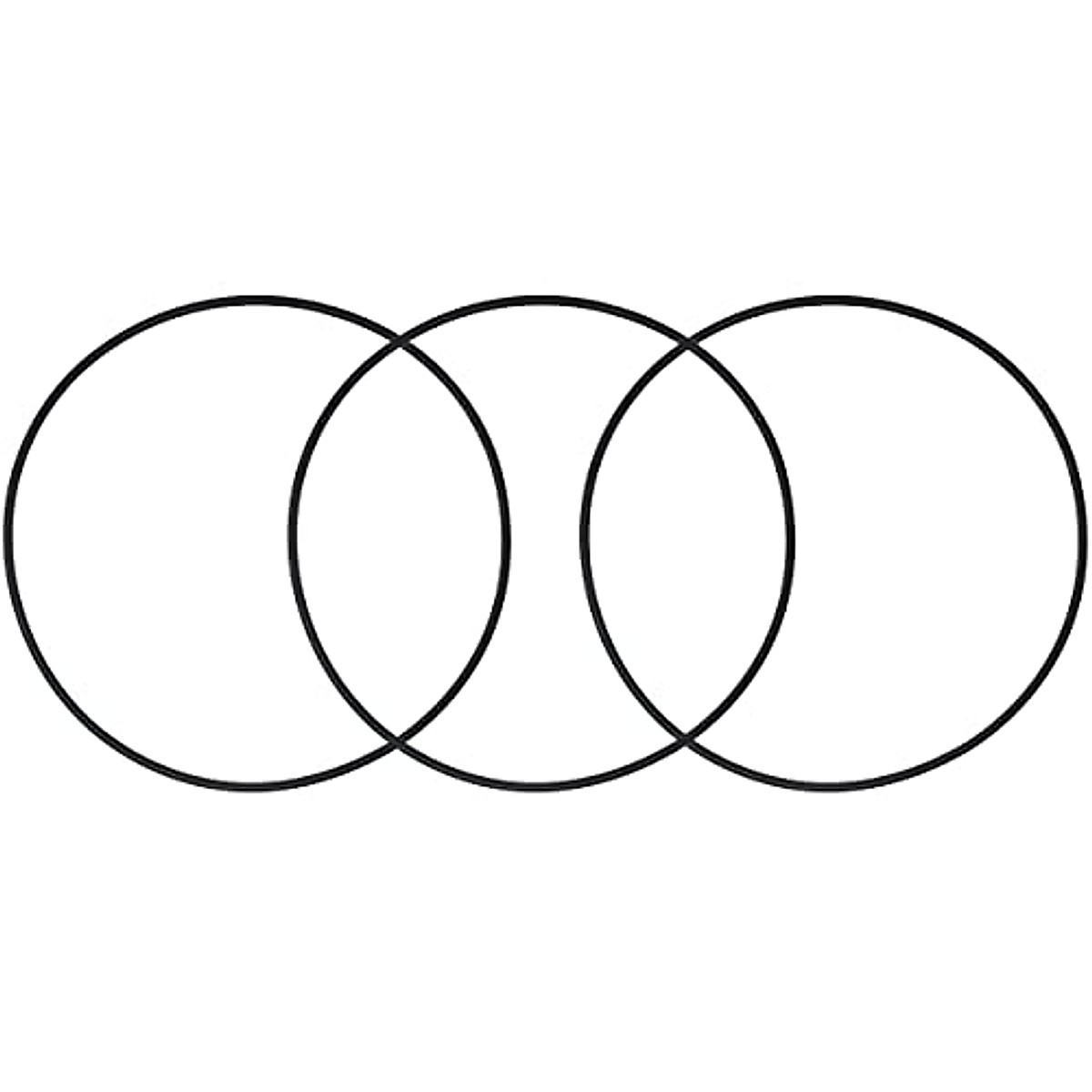 AppliaFit Cover O-Ring Compatible with Hayward SPX0715Z1 for Select Multiport Valves (3-Pack)