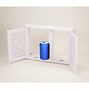 WiFi Storage Box Wall Mount WiFi Router Storage Box Router Modem Wall Mount (Small Shutter)