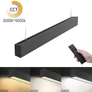 Barrina LED Linear Light with Remote Control, 4ft 45W, (Pack of 4)