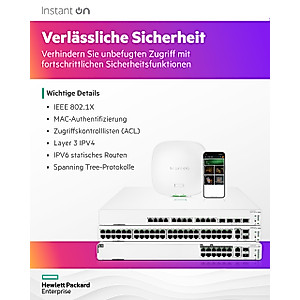 Aruba Instant On 1960 12-Port 10Gb Aggregator Smart Switch - 12x10GBase-T | 4X SFP+ (JL805A#ABB)