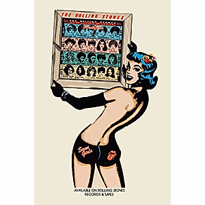 Buyartforless Rolling Stones Some Girls 1978 36x24 Music Art Print Poster, Multicolor