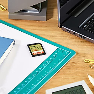 SanDisk 128GB Extreme SDXC UHS-I Memory Card - 150MB/s, C10, U3, V30, 4K UHD, SD Card - SDSDXV5-128G-GNCIN