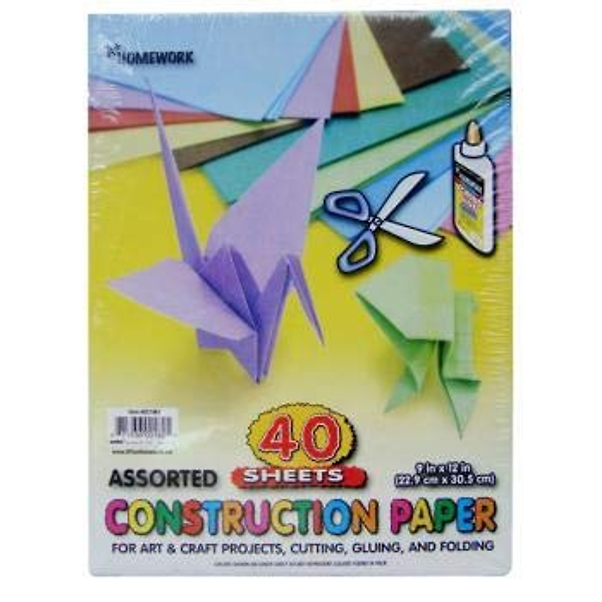 Construction Paper - 9" x 12" - 40 Sheets Case Pack 36