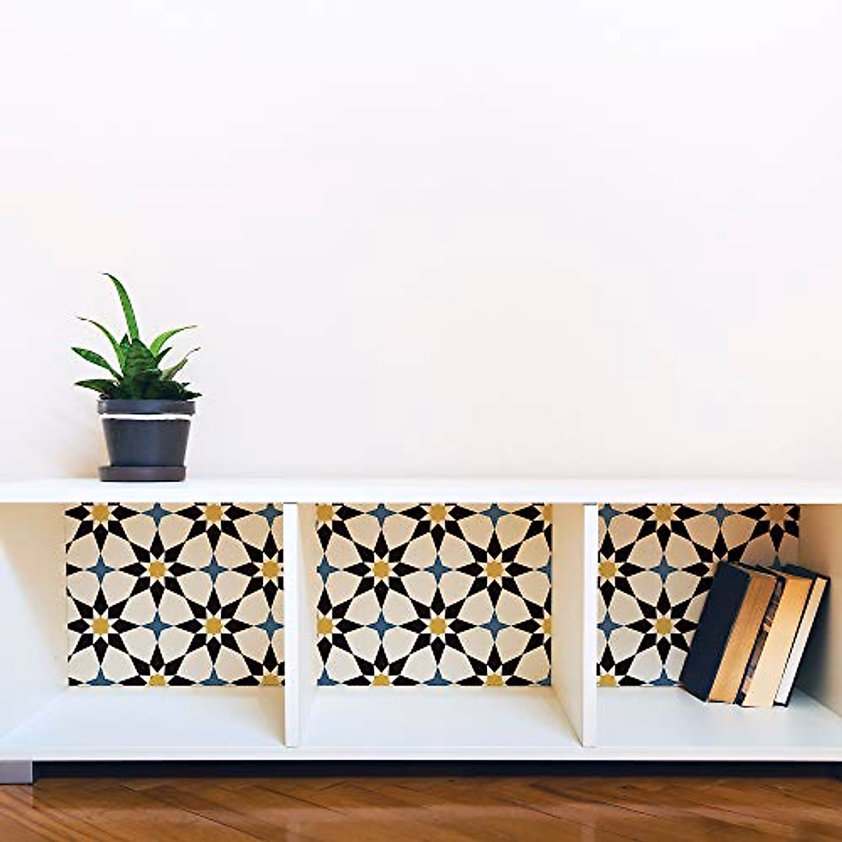 Tempaper Moroccan Spice Soleil Removable Peel and Stick Wallpaper, 20.5 in X 16.5 ft, Made in the USA