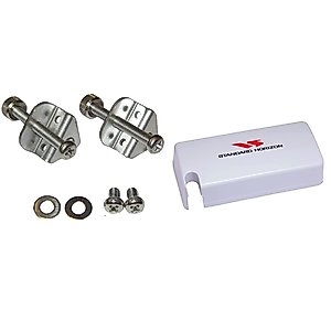 Standard Horizon Flush Mount Kit for Explorer GX1600/GX1700 and Rain/Dust Cover for GX1600 Explorer Marine VHF (White)