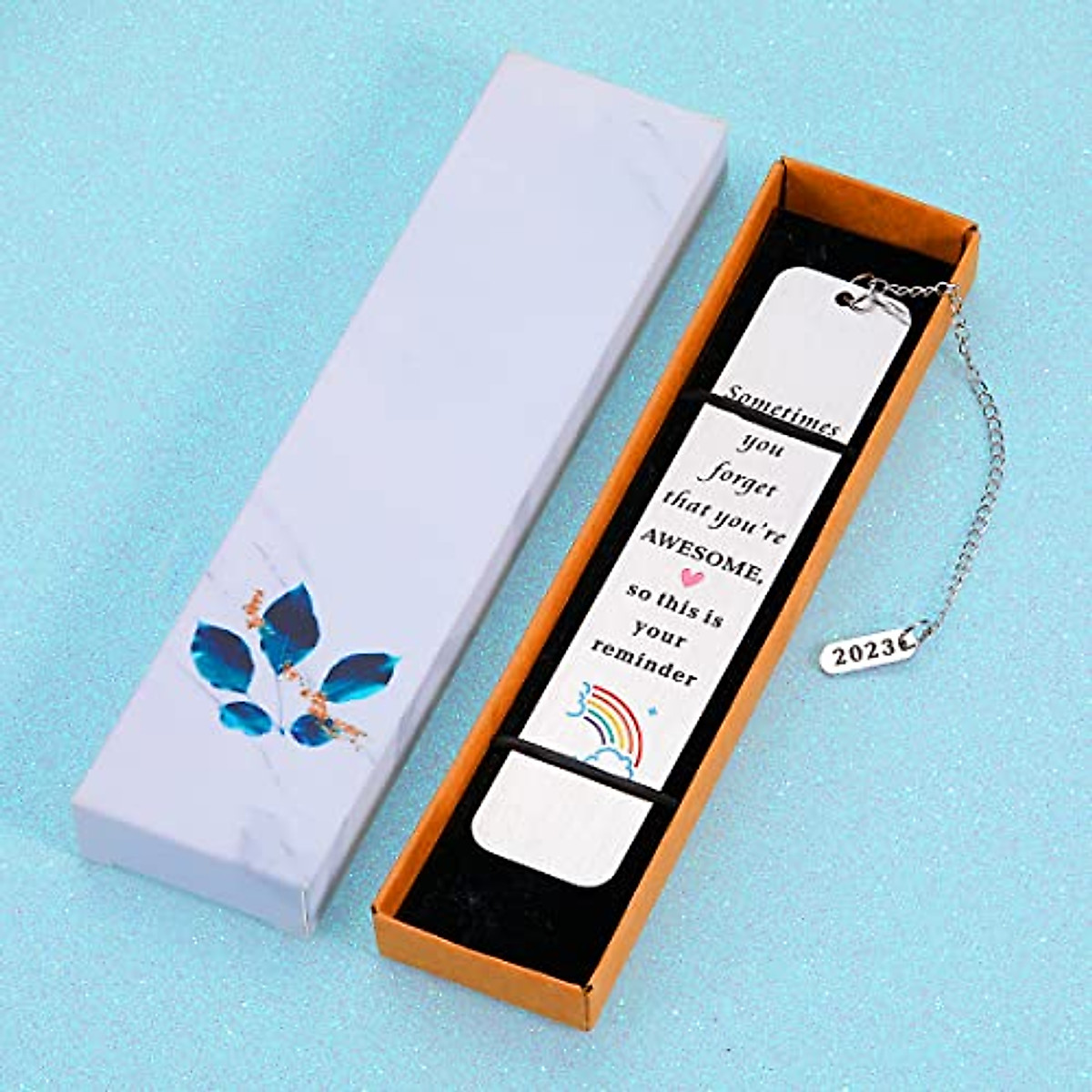Inspirational Gifts for Women Men Class of 2023 Graduation Gifts for Him Her 16/18/21 Birthday Gifts for Girls New Start Gift for Friends Bookmark for Readers End of Year Student Gifts from Teacher
