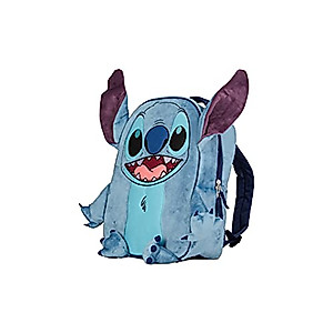 Disney's Lilo and Stitch Backpack for Girls & Boys, 16 Inch, Plush School Bookbag with 3D Arms, Legs, & Ears