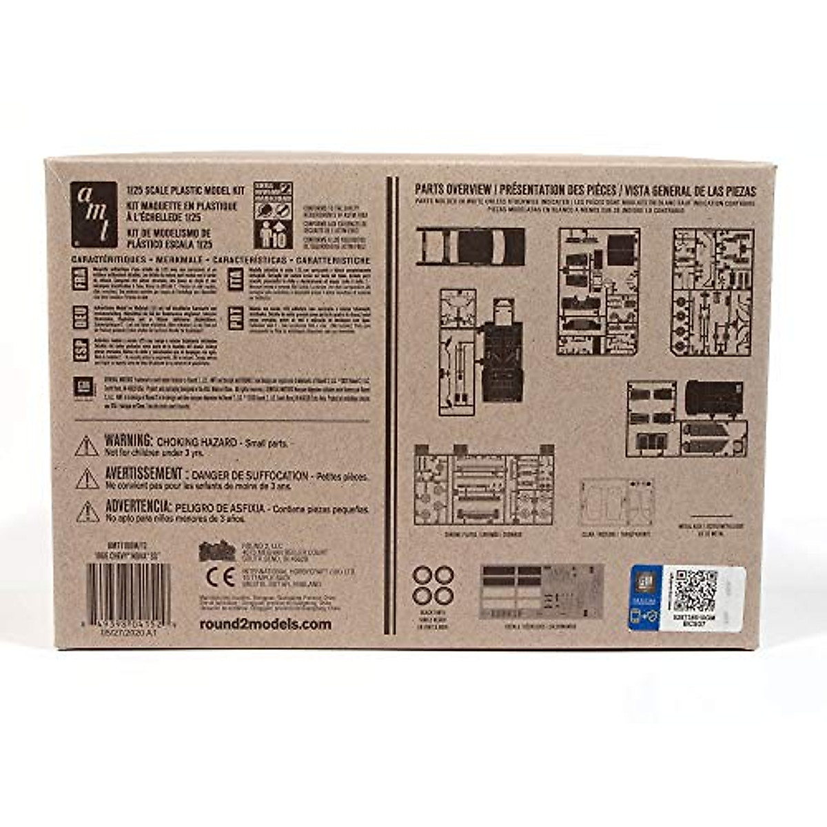 AMT 1966 Chevy Nova SS 2T 1:25 Scale Model Kit