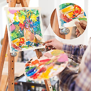 Masking Tape Bulk 1 Inch 20 Packs Drafting Painters Tapes White Beige, General purpose Masking Tapes for Painting, Labeling, Packing, Craft, Art, Home, Office, School, 1 Inch x 55 Yards x 20 Rolls