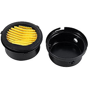 HL018200AV Air Compressor Silencer Filter Metal 20mm Thread (1/2"PT 20mm) Fits Campbell Hausfeld Husky Sears Air Compressor