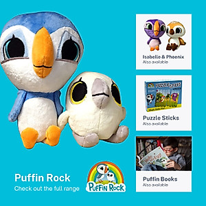 PUFFIN ROCK Oona & Baba Plush 2 Character Set | Oona Approximately 32cm | Baba Approximately 20 cm