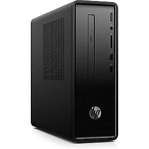 HP Slimline 290-a0046 8GB 1TB AMD A9-9425 X2 3.1GHz Win10, Black (Renewed)