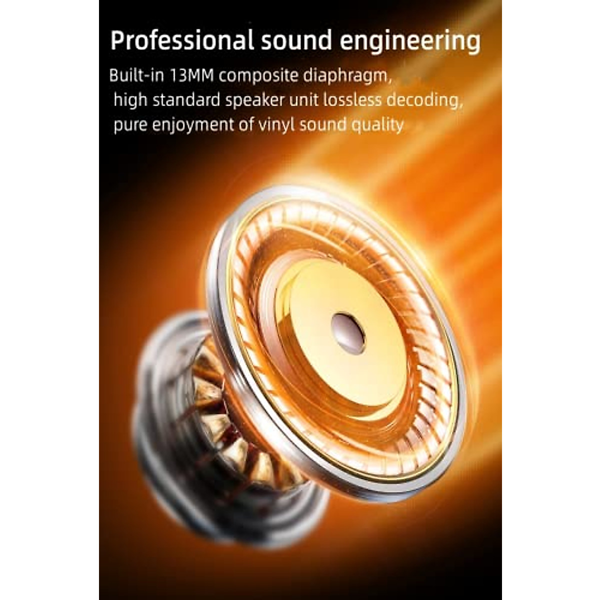 KAHPAN Wireless Earbuds Air pro 3 Bluetooth5.3 Headphones 30Hrs Battery Life, IPX7 Waterproof Stereo Sound True Wireless Earbuds with Microphone，Bluetooth Headphones for Sport and Workingt