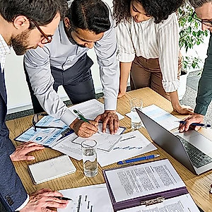 EOOUT 12pcs Ballpoint Pen with Stylus Tip, Soft Touch Click Metal Pen, Stylus Pen for Touch Screens, 1.0 mm Black Ink 12 Colors