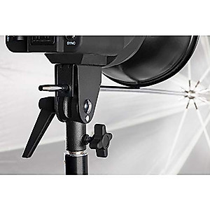 Westcott 4633 7-Feet Silver with Black Cover Parabolic Umbrella