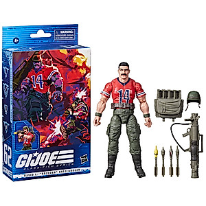 G.I. Joe Classified Series David L.Bazooka Katzenbogen Action Figure 62 Collectible Premium Toy with Accessories 6-Inch-Scale Custom Package Art