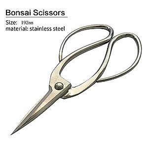 vouiu 3-Piece Bonsai Tool Set,11inch Concave Cutter,11.5inch Knob Cutter,7.5inch Bonsai Scissors