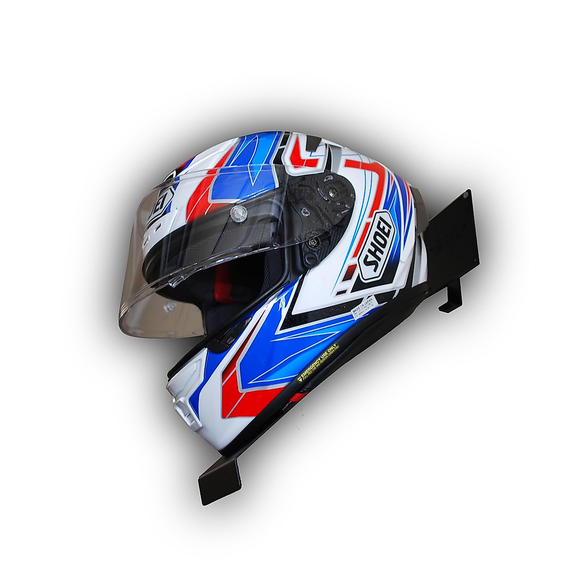 Mesa Metal Works Motorcycle Helmet Holder - Helmet Wall Mount - Helmet Rack - Helmet Display - Helmet Storage Rack - Made in USA