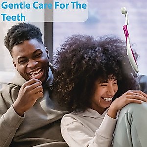 SDC Extra Soft Manual Toothbrush for Sensitive or Damaged Gums -Toothbrush for Adults os Ideal for use During and After perio Therapy | maintains Oral Hygiene (3-Pack)