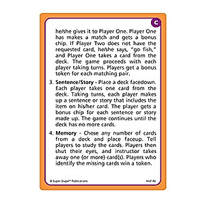 Super Duper Publications | Articulation Photos TH Sound Fun Deck Flash Cards | Educational Learning Resource for Children