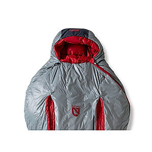 Nemo Kayu | Men's 15 Degree Down Sleeping Bag, Titanium/Stoke, Regular