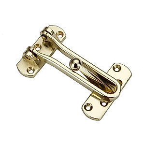 Security Hotel Bolt Door Chain Rear Lock Security Chain Door Buckle Anti-theft Buckle Door Lock Buckle - (Color: Sliver)