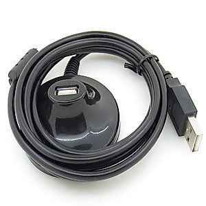 USB WiFi Adapter Extension Cable with Pedestal- Desktop Vertical Base Extension Cable Cradle USB2.0 Base Dock Holder for USB WiFi Adapter,Wireless Network Adapter,Antenna