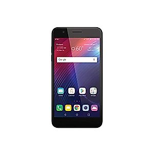 LG Phoenix Plus K30 / LM-X410AS 16GB AT&T Unlocked Smartphone (Black) (Renewed)