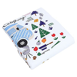 OKOVO Urine Pad,Baby Changing Nappies Pad,Waterproof Baby Cotton Urine Mat,Breathable Newborn Baby Mattress Urine Infant Diaper Pad, Nappy Urine Diaper Cover (Fox and Bird)