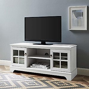 Modway Pacific Coastal Contemporary 47" TV Stand in White, 47 Inch
