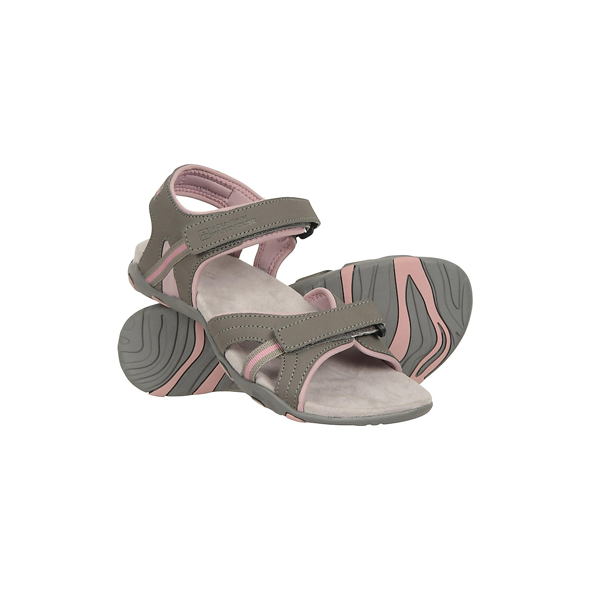 Mountain Warehouse Oia Womens Sandals - Lightweight, Summer, Walking Pink Womens Shoe Size 7 US