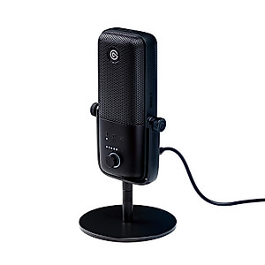 Elgato Pro Audio Transparency Set - Premium USB Condenser Microphone, Anti-plosive noise shield for Streaming, Podcasting, Recording, Gaming, Home Office and Video Conferencing