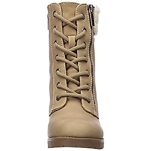XOXO Women's Jeanna Hiking Boot, Natural, 7 M US