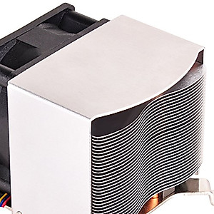 SilverStone Technology AR09-115XS 2U Rackmount Server/Small Form Factor Intel CPU Cooler with Screw Bracket, SST-AR09-115XS, TAA Compliant