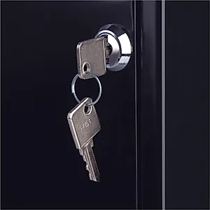 Hirsh Industries Space Solutions 18in Deep 3 Drawer Metal File Cabinet Arctic Silver, Letter Size, Fully Assembled