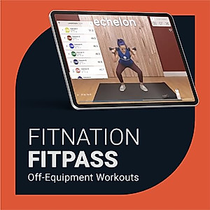 FitNation by Echelon Pedal Pro Plus Motorized Seated Elliptical, Purple