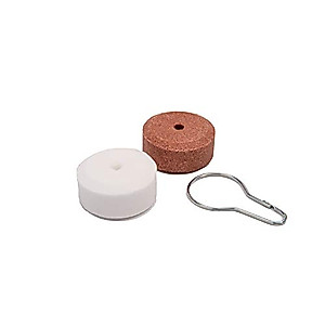 Lixit Salt and Mineral Wheels for Rabbits Guiana Pigs and Other Small Animals (Pack of 2 Two Wheels)