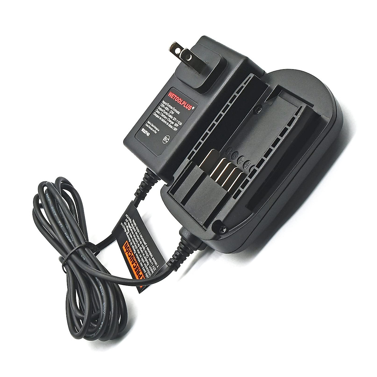 WETOOLPLUS WA3740 32-Volt Lithium-Ion Battery Charger for Worx WA3537 Lithium Ion Batteries
