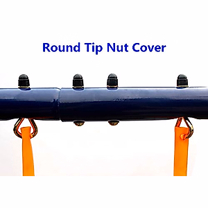 Prime Metal Swing Set Outdoor with Glider, 3 Seats, Durable Steel and Plastic Construction for Kids, Toddlers, Children Easy Assembly