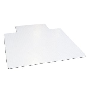 Dimex Low Pile Carpet Office Mat Chair Mat with Lip, 45" x 53" x .11"